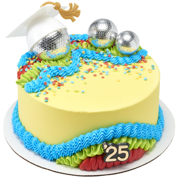 White Grad Cap With Tassel | DecoPac