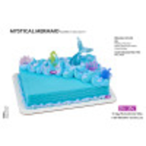 Mystical Mermaid | Cake Decorating Instruction Card | DecoPac