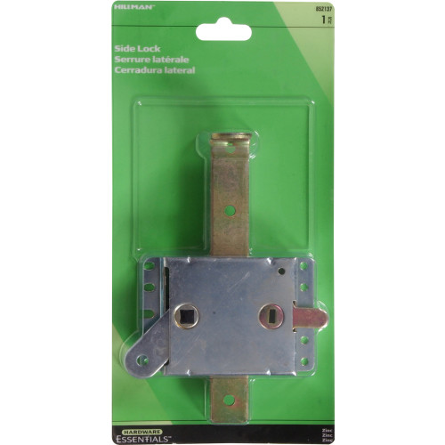 Hardware Essentials Garage Door Side Lock Zinc (7-1/2")