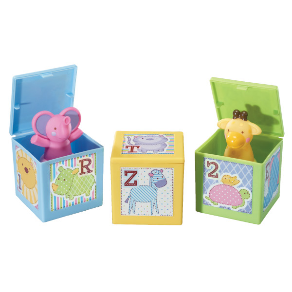 Abc Baby Blocks Signature Cake Decoset | DecoPac