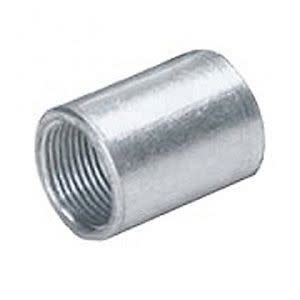 Graybar Vendor 2-GALV-COUP Conduit Coupling, Rigid Galvanized, Steel, 2 ...