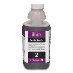 Hillyard, Arsenal® Windo-Clean+® Glass Cleaner, Arsenal® One Dispenser ...