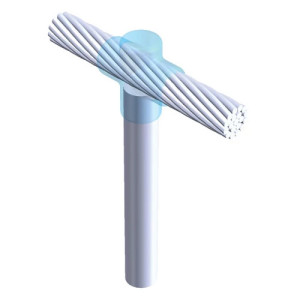 NVent Erico HDGTD183Q Cable To Ground Rod Or Other Rounds, Heavy Duty ...