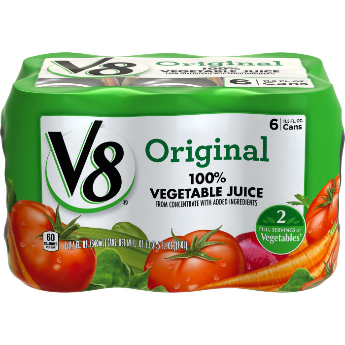Original 100% Vegetable Juice - V8® Fruit and Vegetable Juices