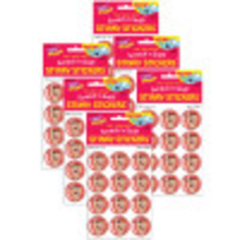 TREND Great!/Cola Scented Stickers, 24 Per Pack, 6 Packs - Zuma