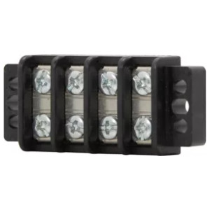 Bussmann (Eaton) TB200-03SPL1 TB200 Series Panel Mount Terminal Block Connector,300 V, 30 A ...