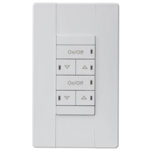 SensorSwitch (Acuity) NPODMA 2P DX WH NLight Wired NPODMA Wall Switch, 2-Pole, Raised/Lower ...