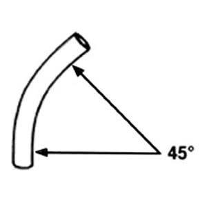 Graybar Vendor ELL-45-5-36R Schedule 40 PVC 45-Degree Rigid Conduit ...