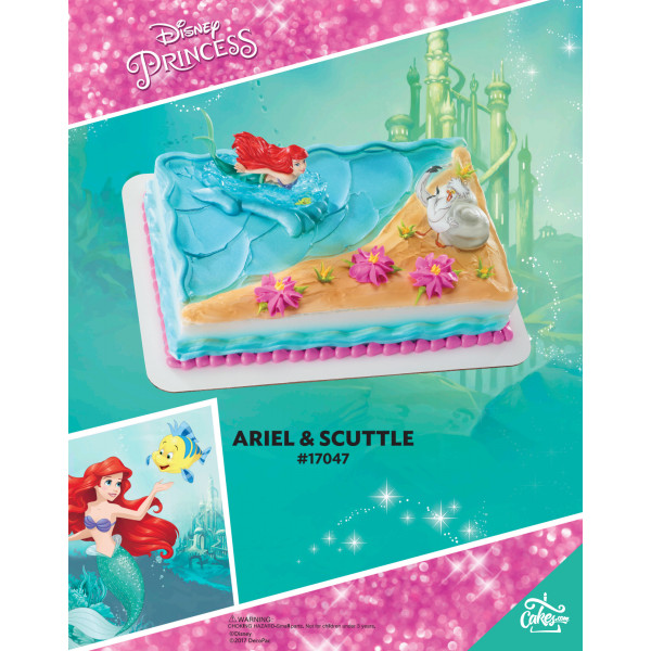 Disney Princess Ariel Scuttle Decoset Cupcake Cake Tmoc Page | DecoPac
