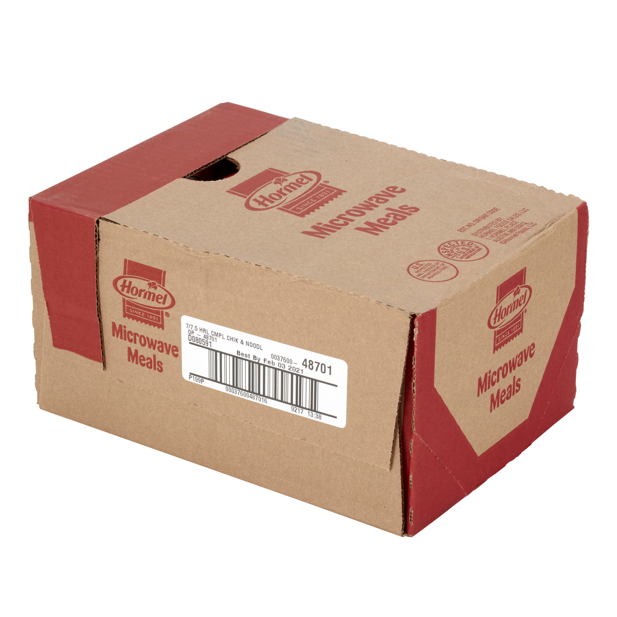 COMPLEATS® CHICKEN AND NOODLES 7/7.5 OZ • Hormel Product Code: #48701 ...