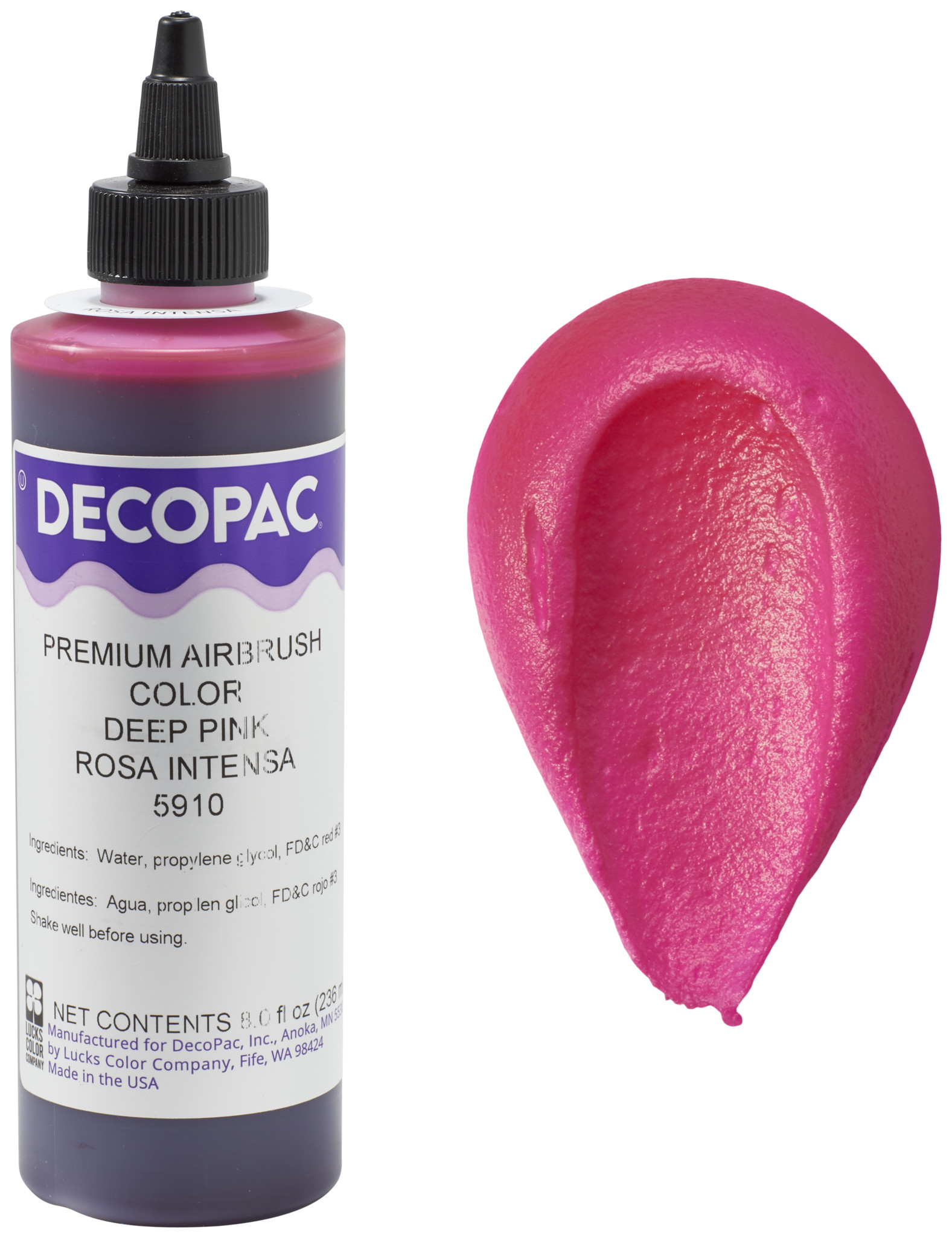 Deep Pink Premium Airbrush Color | DecoPac