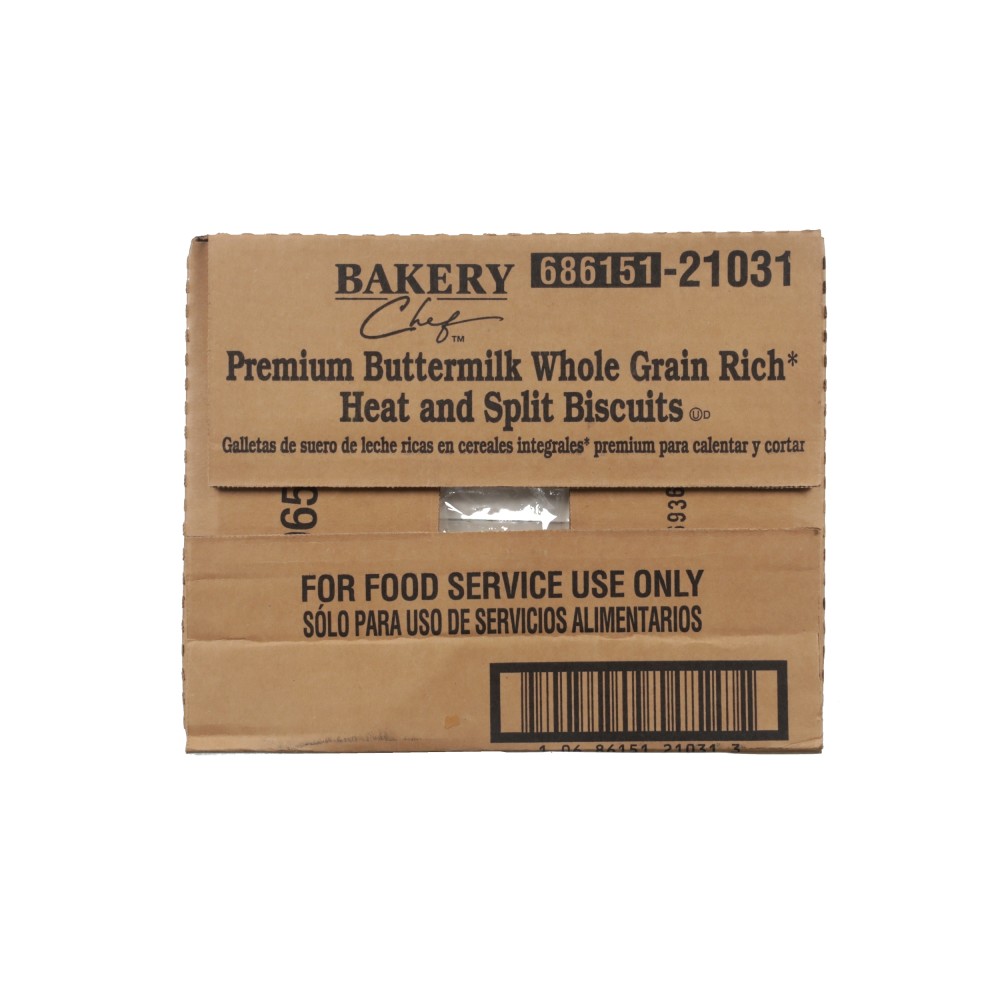 Whole Wheat Buttermilk Biscuits Heat and Split 2.1 oz. - 6/25 CT ...