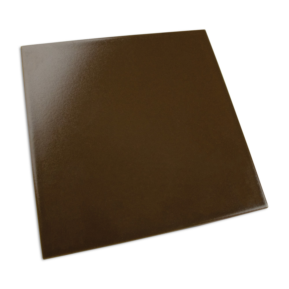 Monocolor Caoba 7-7/8 in. x 7-7/8 in. Ceramic Floor and Wall Tile ...