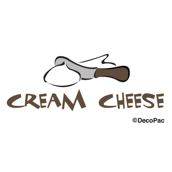 Cream Cheese Merchandising Label | DecoPac