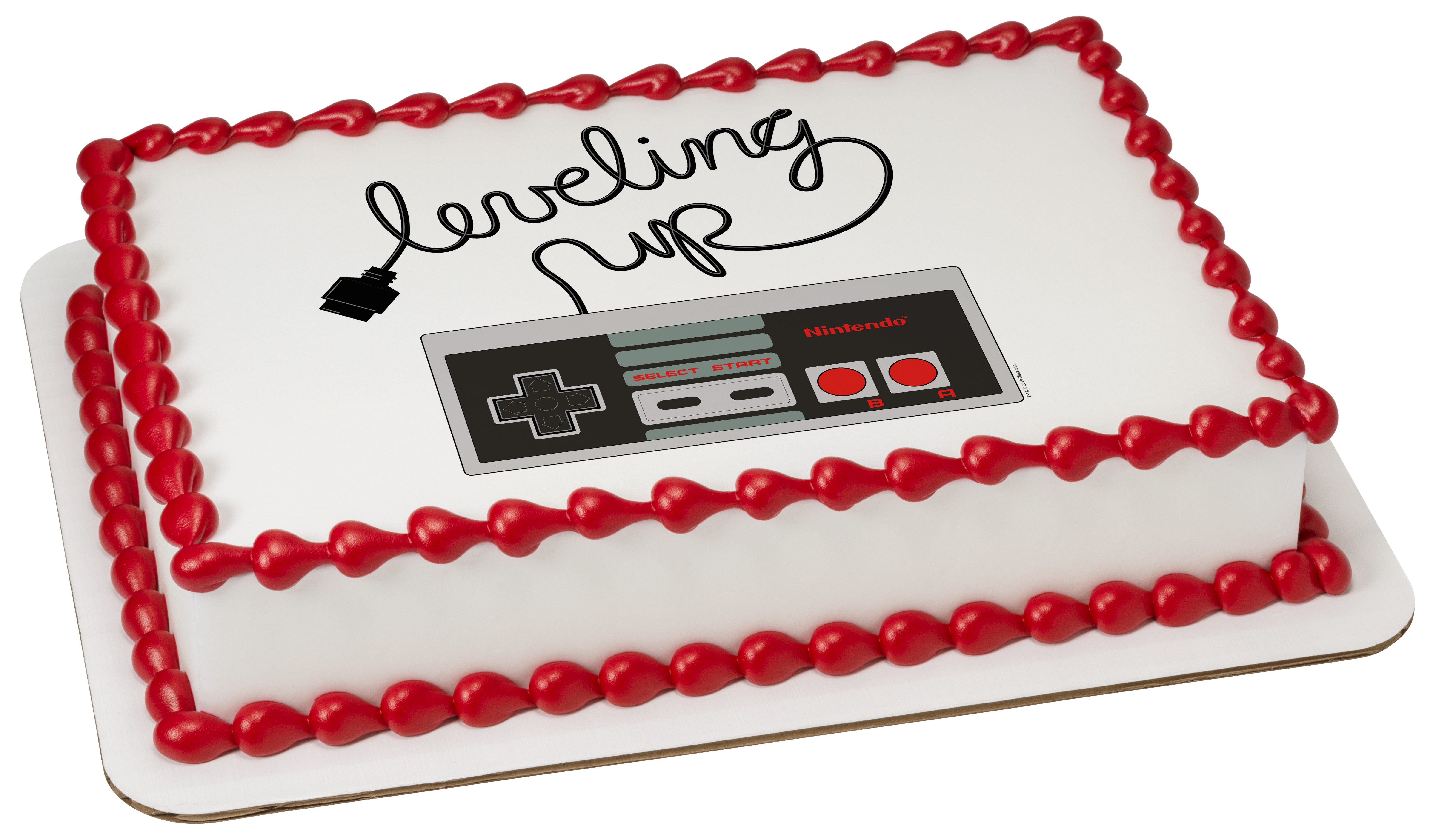 Nintendo NES® Leveling Up | PhotoCake® Edible Image® | DecoPac