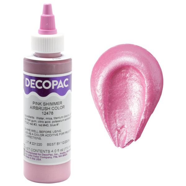 Pink Shimmer Premium Airbrush Color | DecoPac