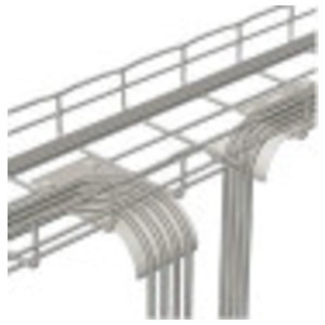 Cablofil (Legrand) CF105/300EZ CF105 Cable Tray, Electo-plated, 4 In. X ...