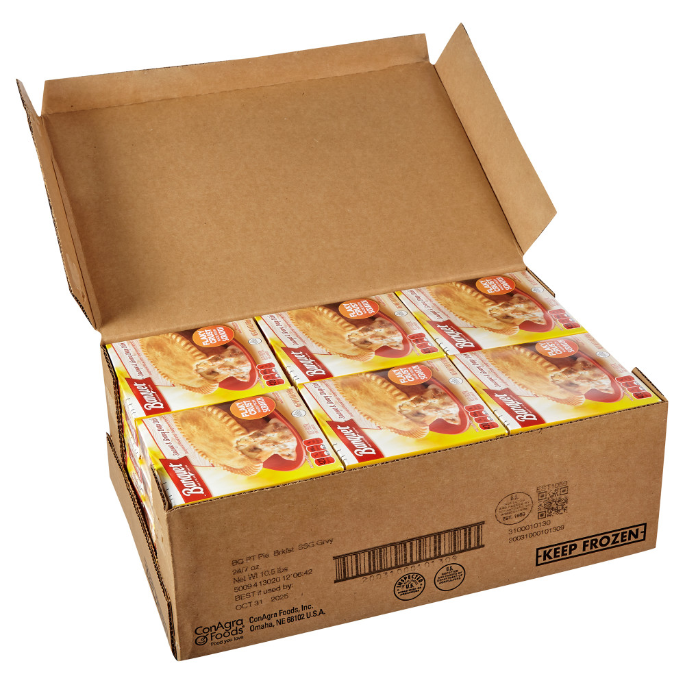 Banquet Deep Dish Sausage and Gravy | Conagra Foodservice