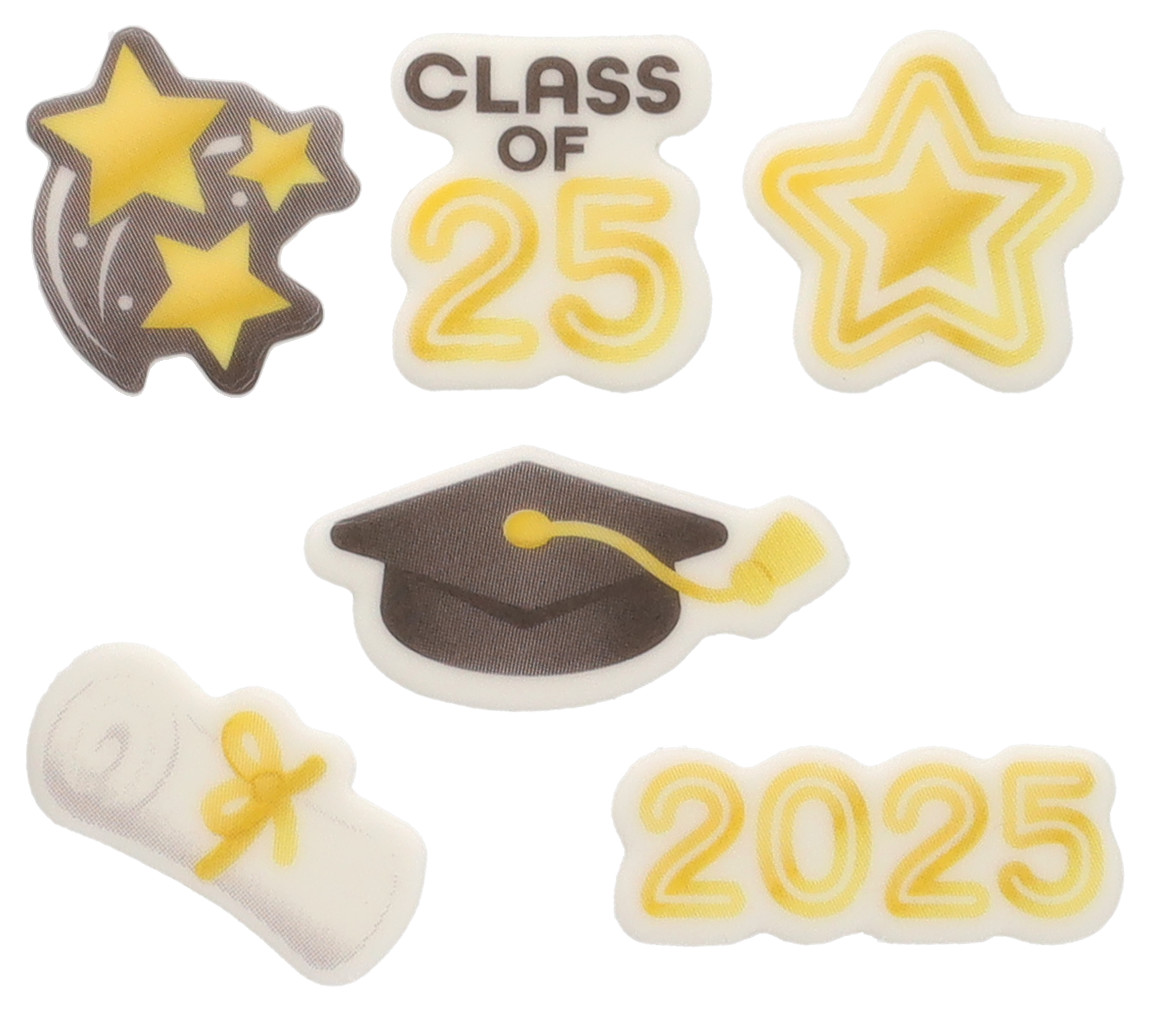 2025 Graduation Assortment Disks | DecoPac