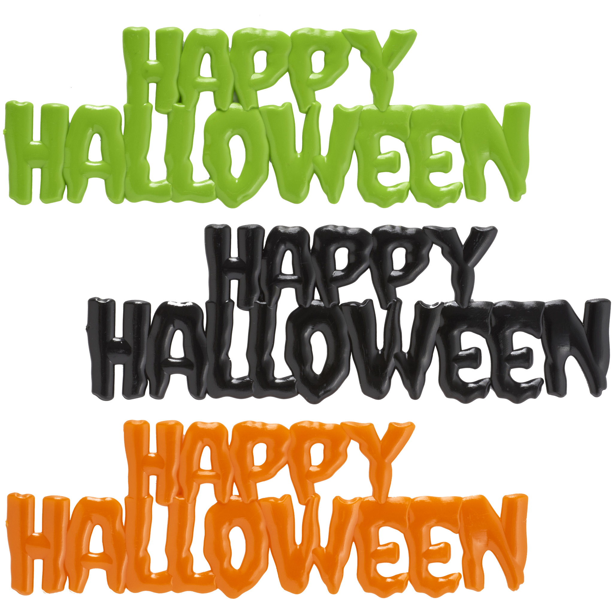 Halloween Drip Script Layon Decorations | DecoPac