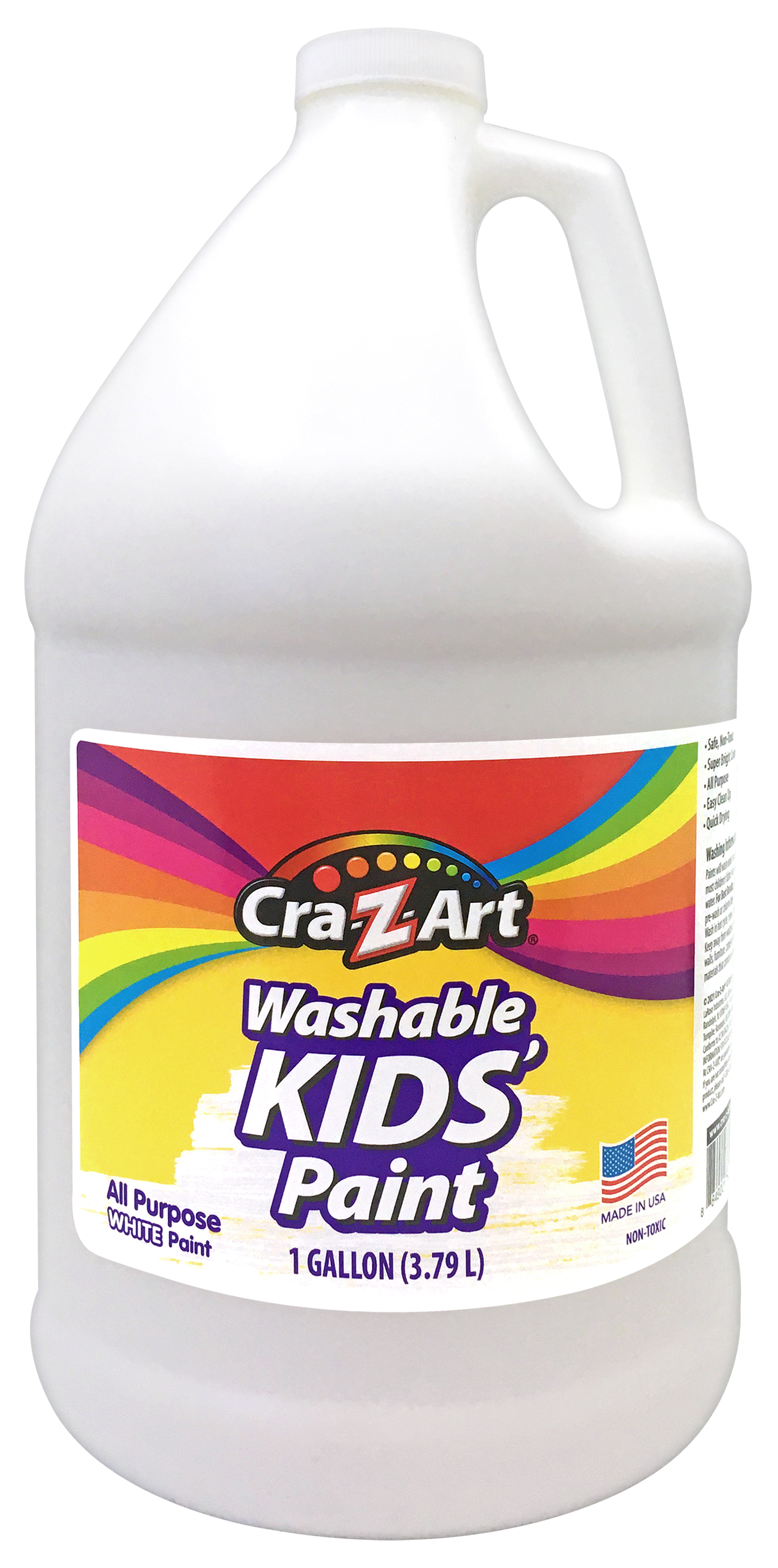 Cra-Z-Art Washable Kids Paint White 128 oz