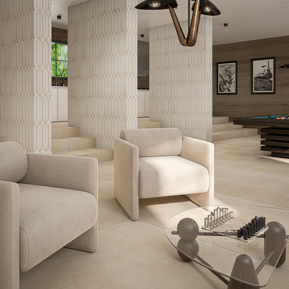 Terramater Carbone 4x15 Wave Crest Decortive Tile Glossy - Virginia ...