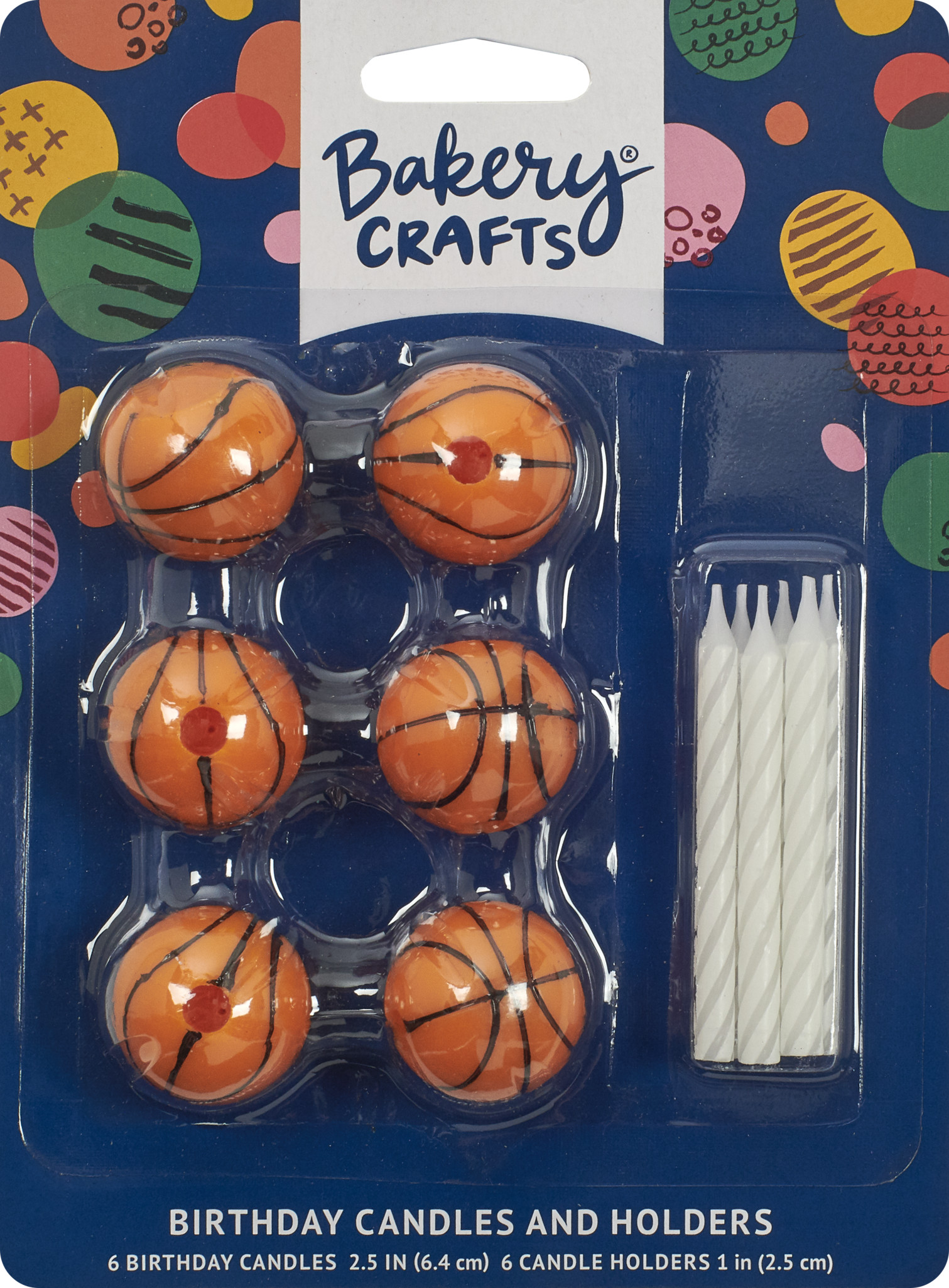 Basketball Candle Holders Candles | DecoPac