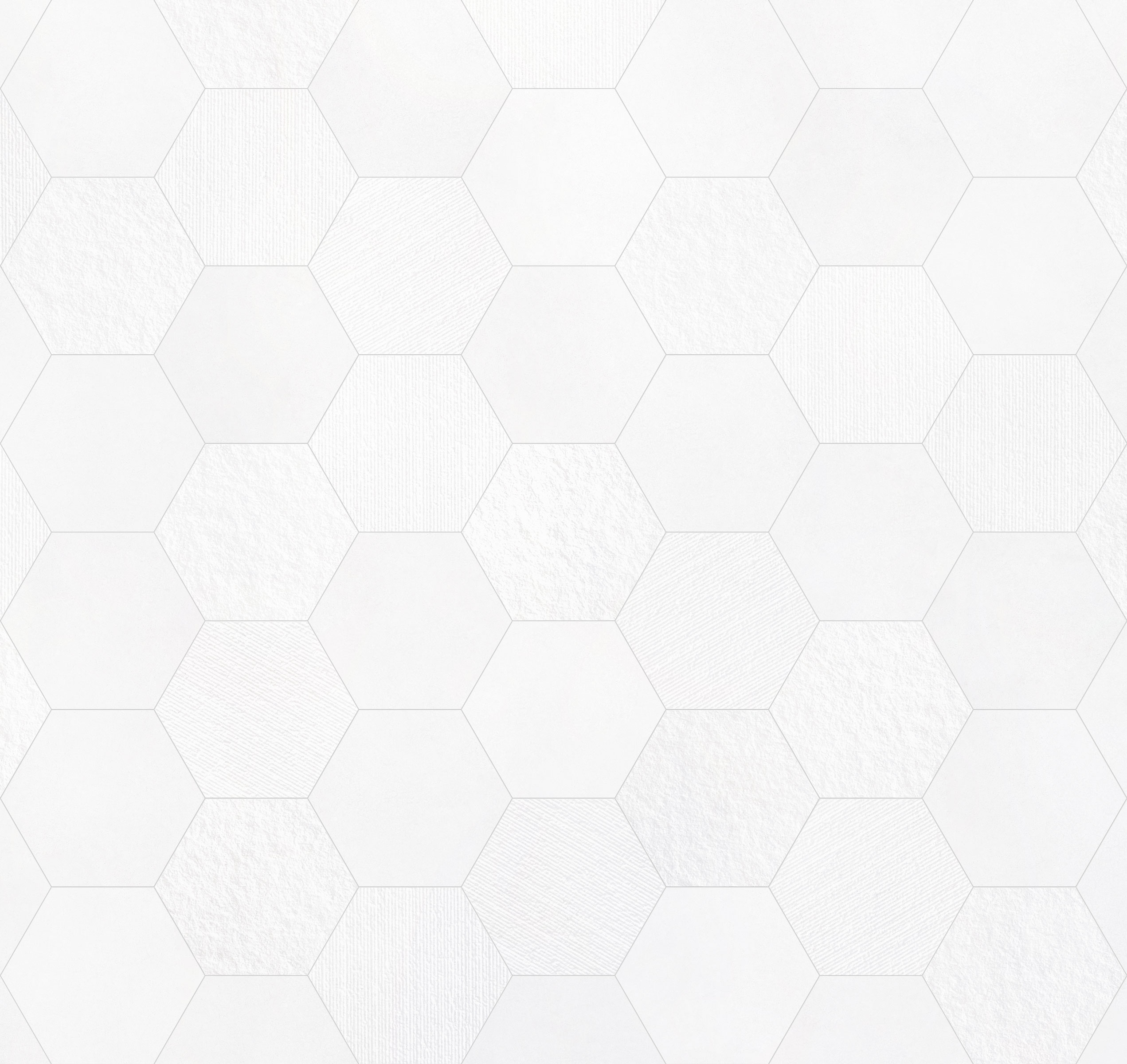 Shapes Pearl 10" Hexagon Field Tile Chiseled - Virginia Tile Company