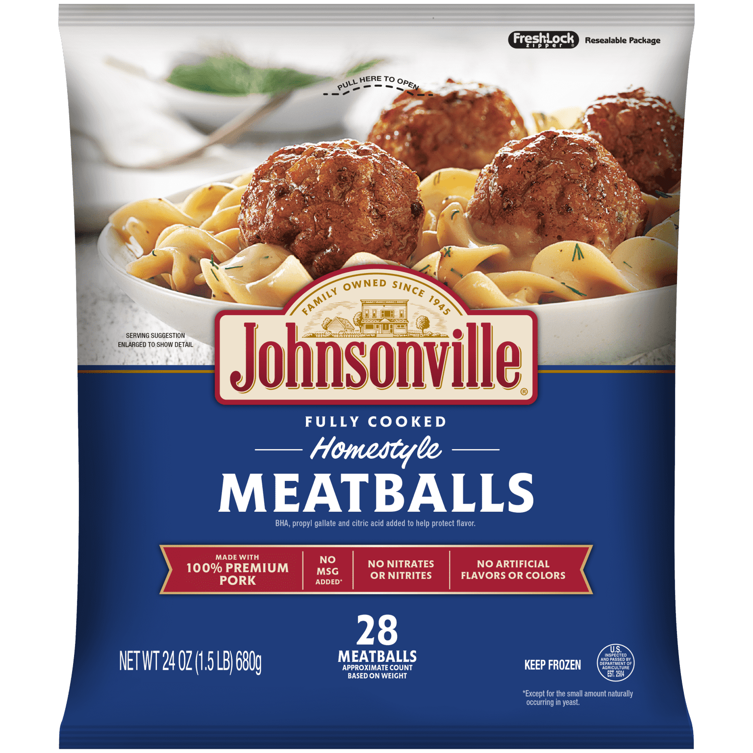 Homestyle Meatballs | Johnsonville