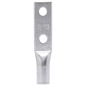 NSI Industries AL4/0N AL-N Series, Compression Lug, Aluminum, 2-Hole, 4 ...