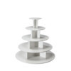 White 5 Tier Cupcake Stand | DecoPac