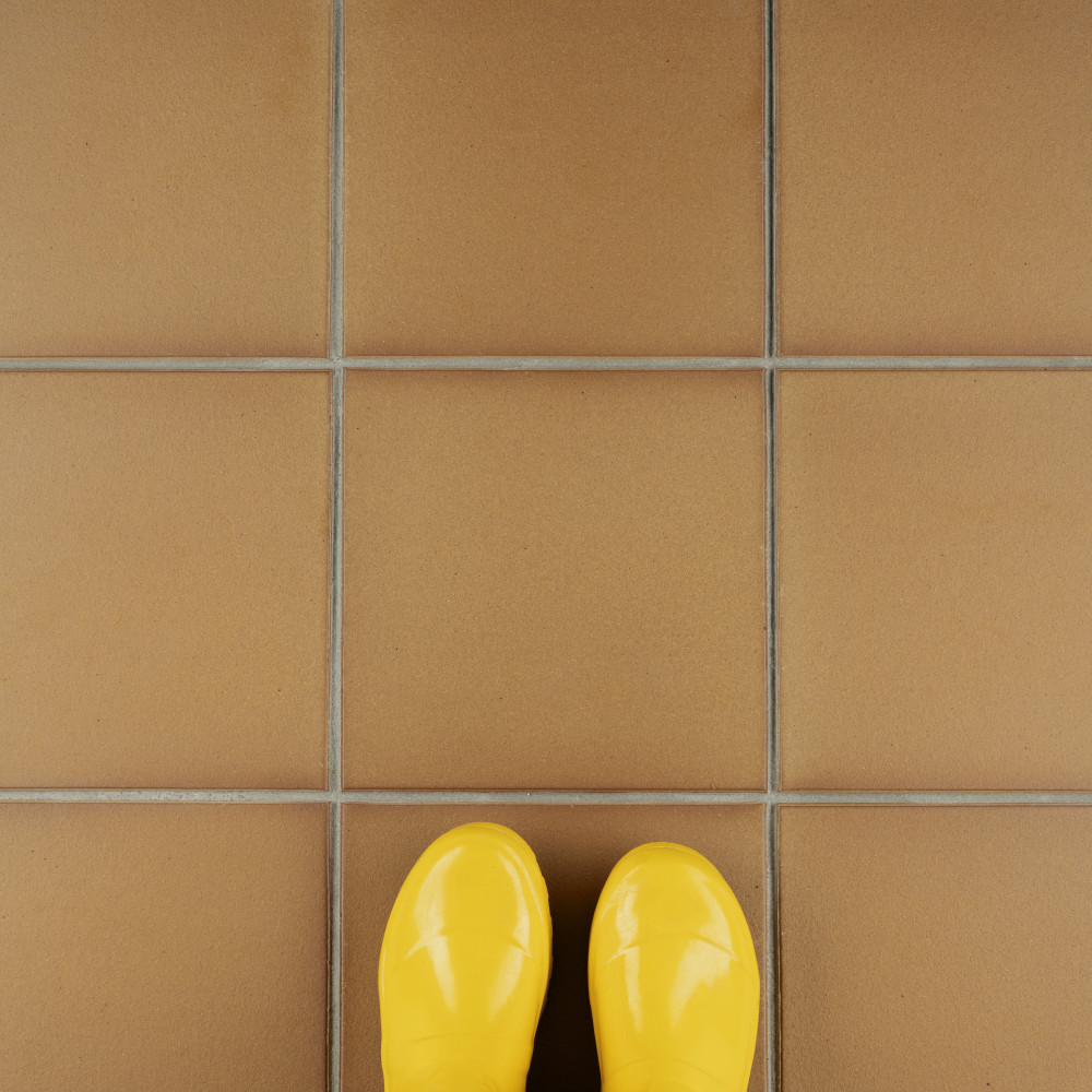 Quarry Natural 9-5/8 in. x 9-5/8 in. Ceramic Floor and Wall Tile ...