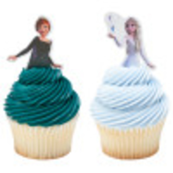 Disney Frozen II Anna and Elsa | Poly DecoPics® | DecoPac