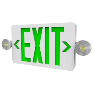 Mule Lighting CEU3GW-RC LED COMBO/Universal Face/White Housing/Green ...