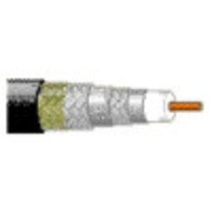 Belden RG11U-NP-BK-FN-R-BED 1617R Series, Coaxial Cable, PVC, 14 AWG, 1-Conductor, Solid ...