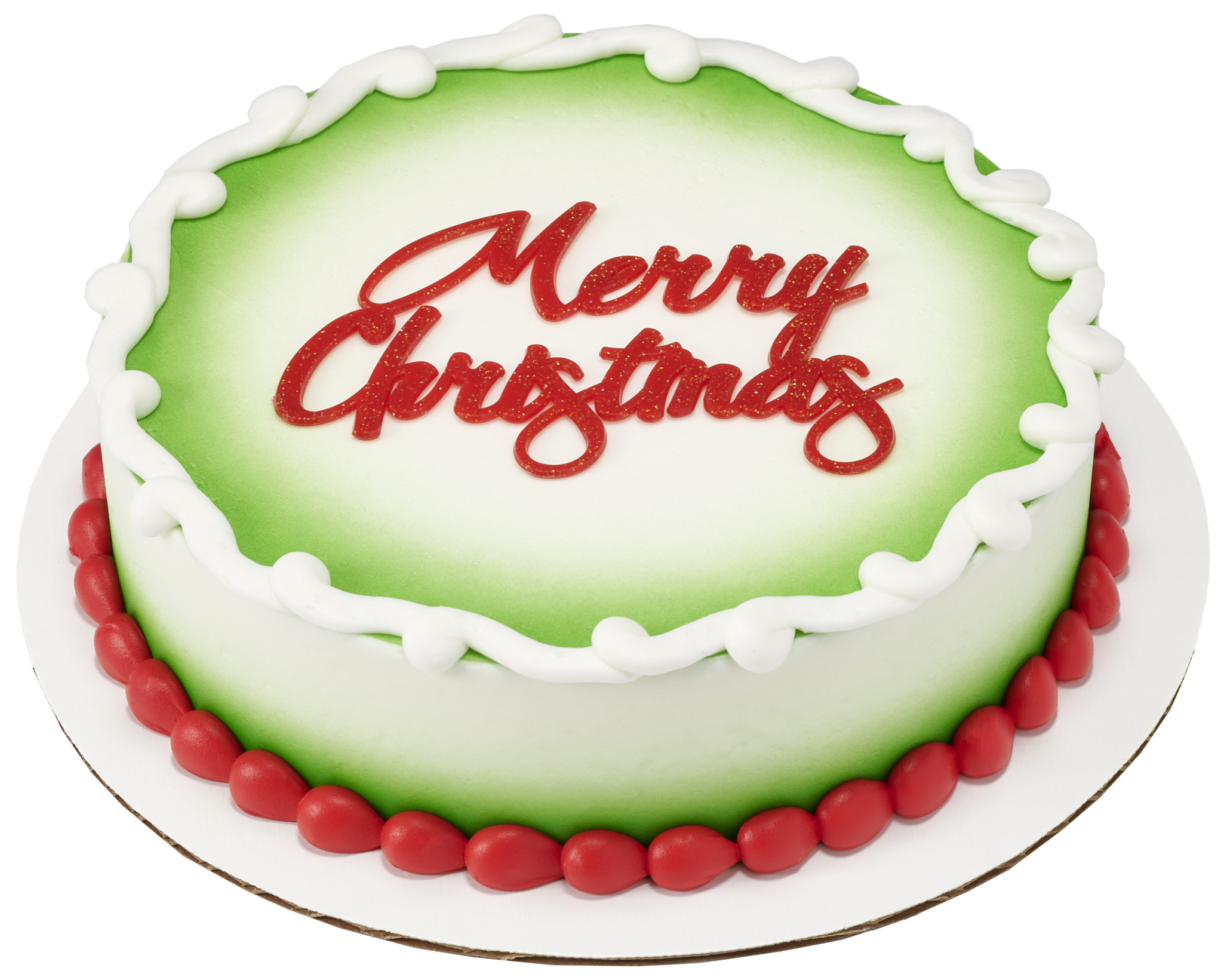 Merry Christmas Script Glitter | DecoPac