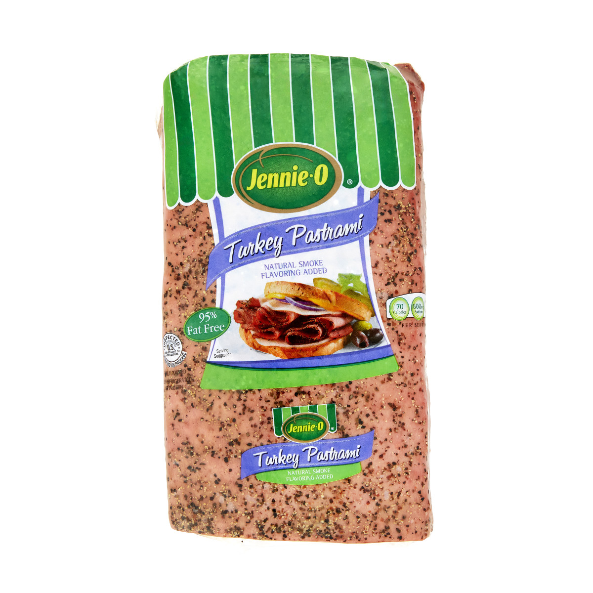 JENNIE-O® Original Turkey Pastrami, 4pc • Hormel Product Code: #806004 ...