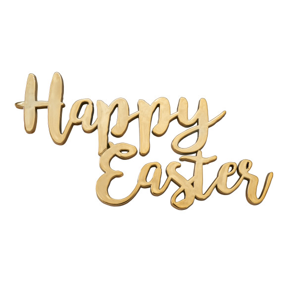 Gold Happy Easter Script | DecoPac