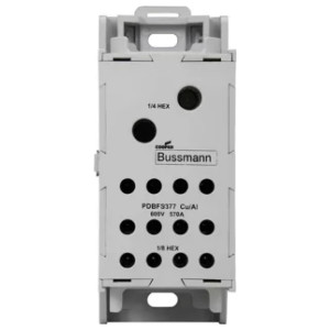 Bussmann (Eaton) PDBFS377 Power Distribution Block, Finger-Safe ...