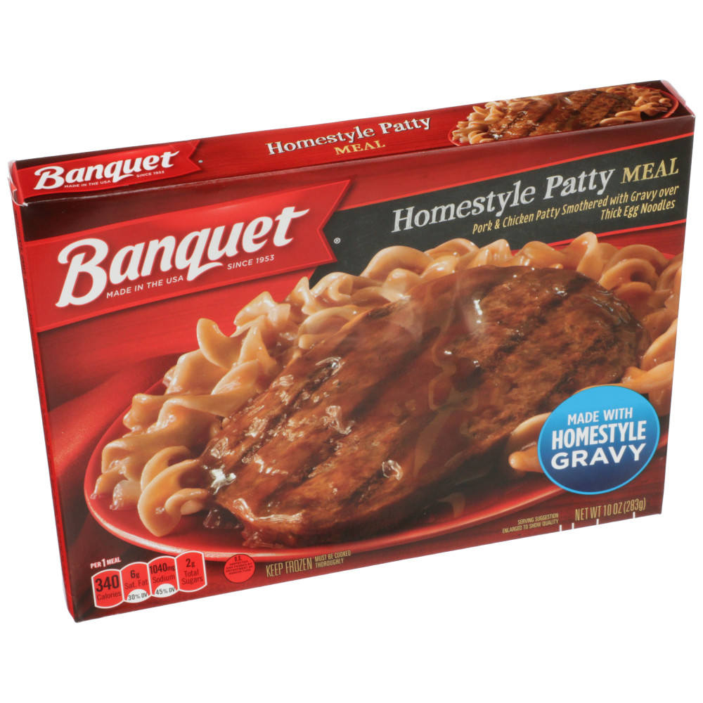BANQUET Classic Homestyle Patty Meal | Conagra Foodservice