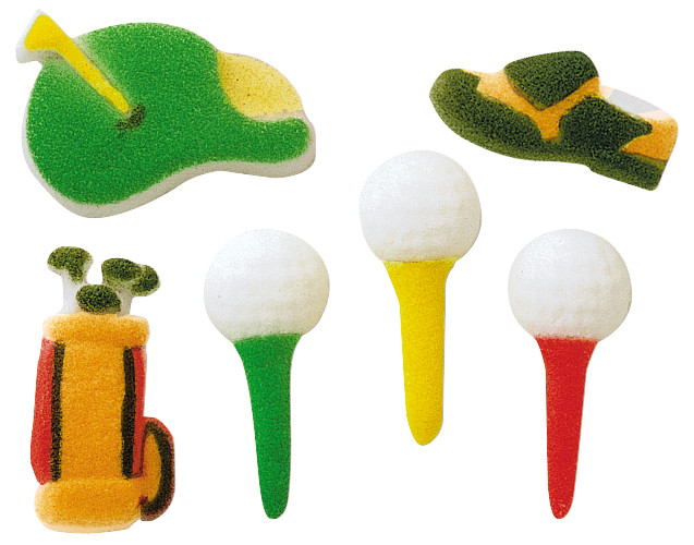 Golf Assortment Dec Ons Decorations | DecoPac