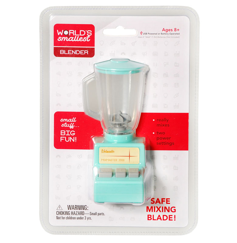 World's Smallest Blender-Dual Powered