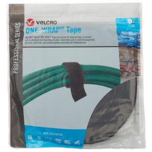 Velcro Companies 31086 3/4 In. Black Lineal VELCRO® Brand ONE-WRAP® On ...