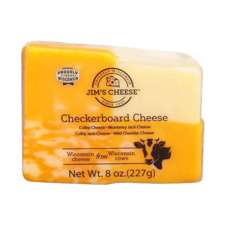 Jim's Cheese Checkerboard Cheddar