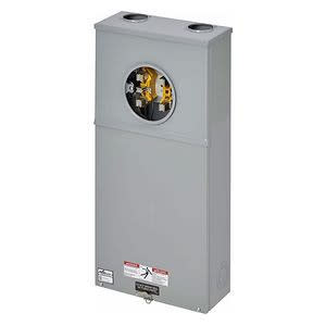 B-Line (Eaton) 125 TB Meter Enclosure, 200A, 600V, 5-Jaw, 3-Phase, 14 W ...