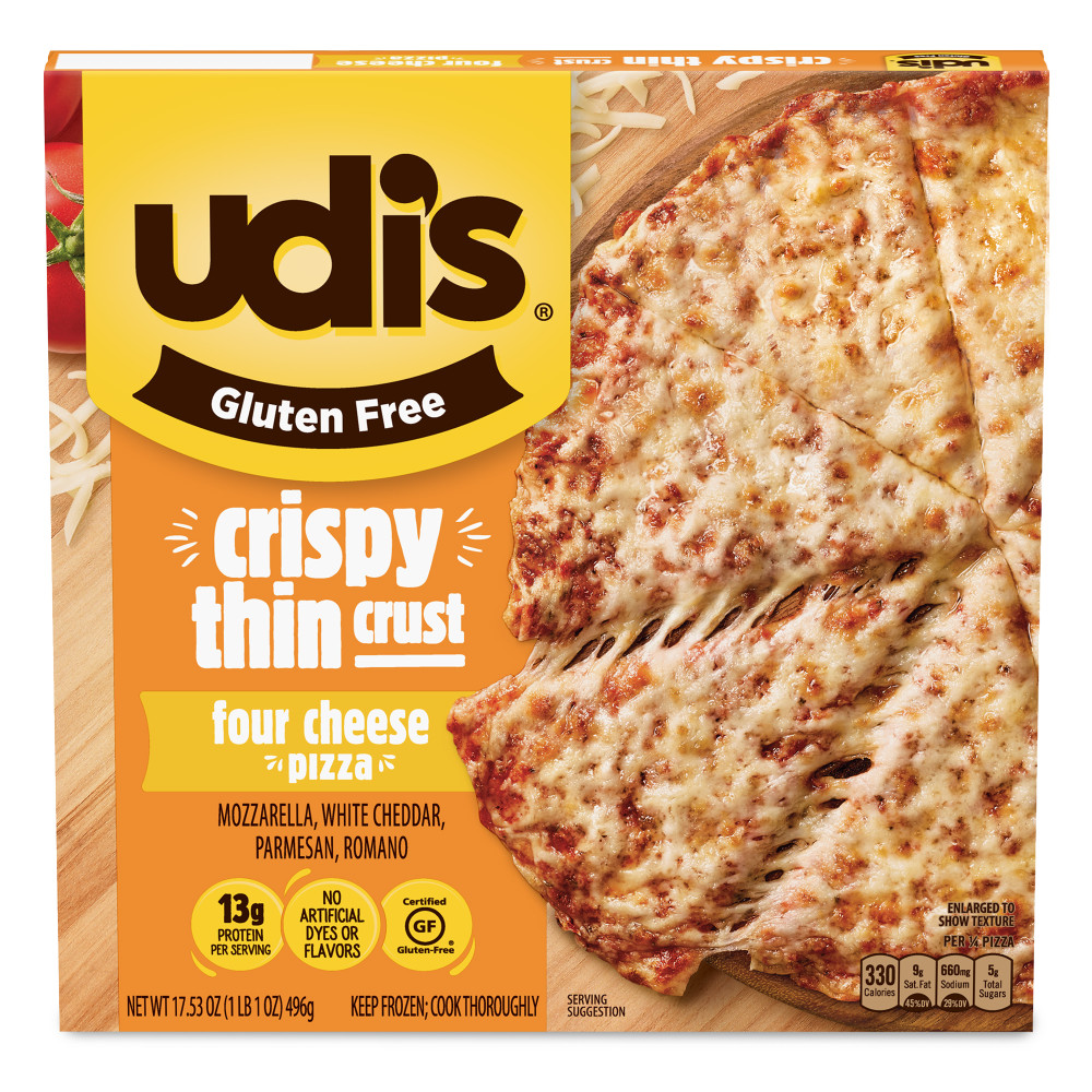 UDIS Crispy Thin Crust Four Cheese Pizza | Conagra Foodservice
