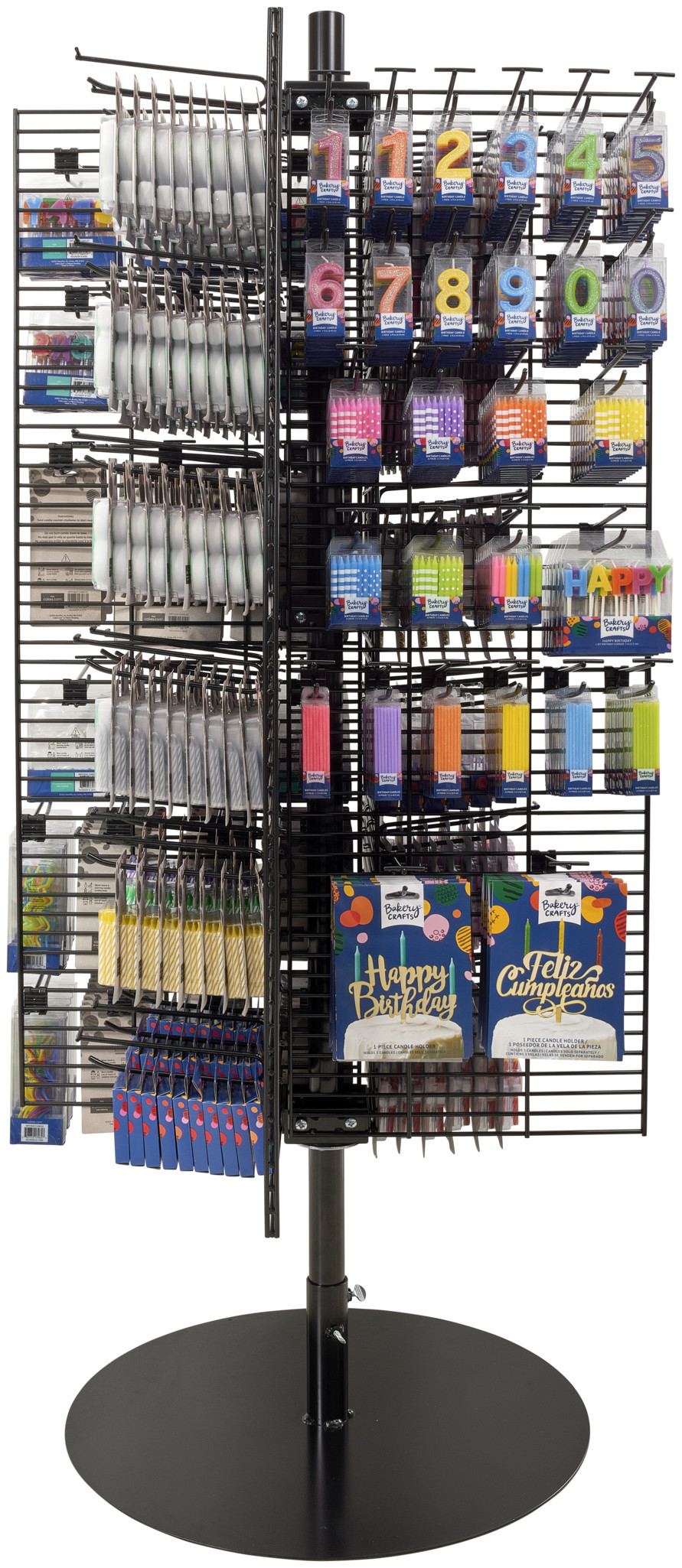 Black Full Floor Spinner | DecoPac