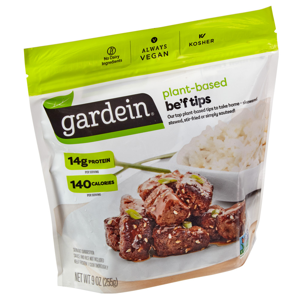 GARDEIN Plant Based Be'f Tips | Conagra Foodservice