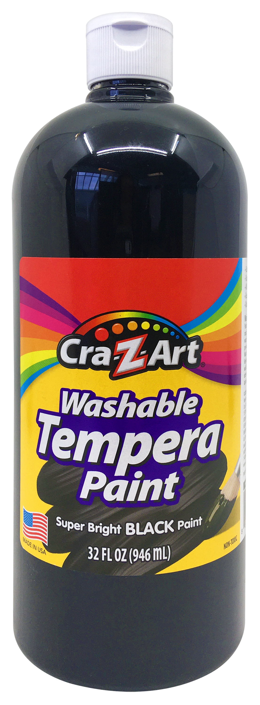 Cra-Z-Art Washable Kids Term Paint Black 32 oz