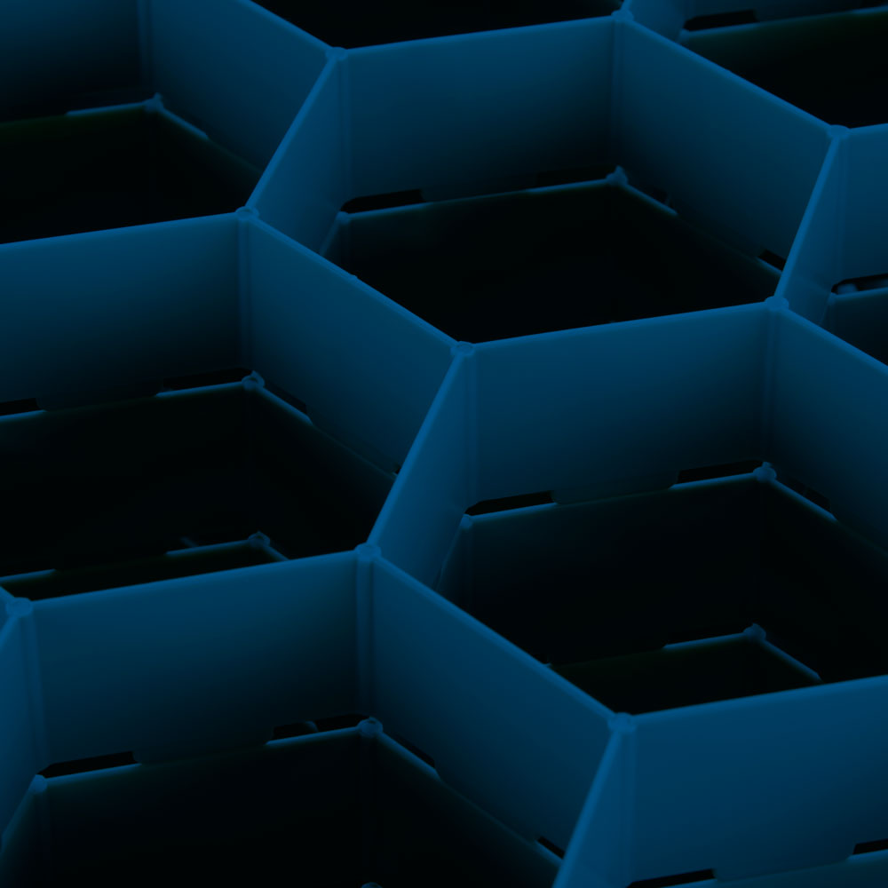 Traex® Full-Size Rack Max® Compartment Racks with 20 Hexagon shaped ...